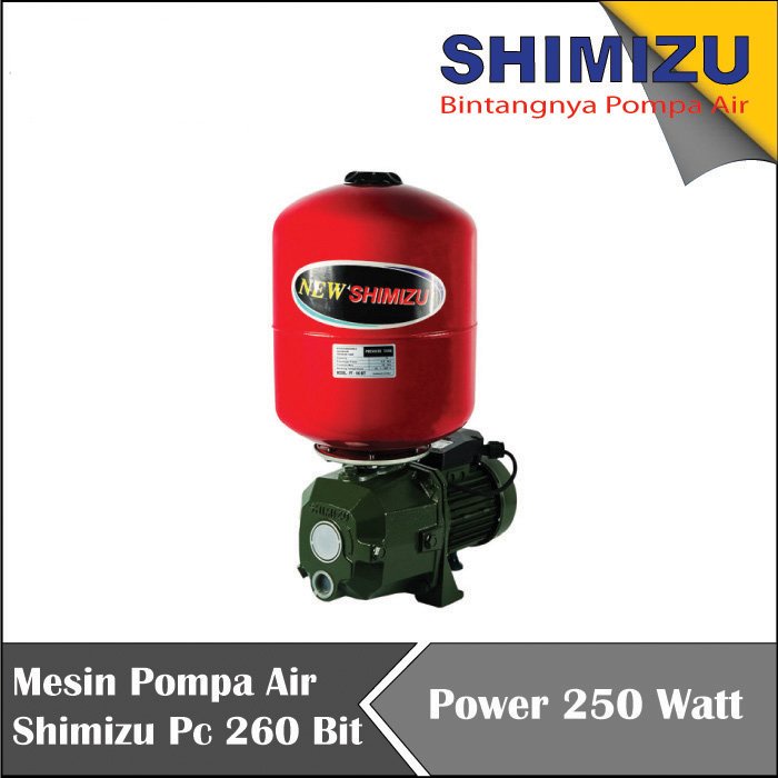 Jual POMPA AIR JET PUMP SHIMIZU PC 260 BIT + Tabung komplit AG22 | Shopee Indonesia