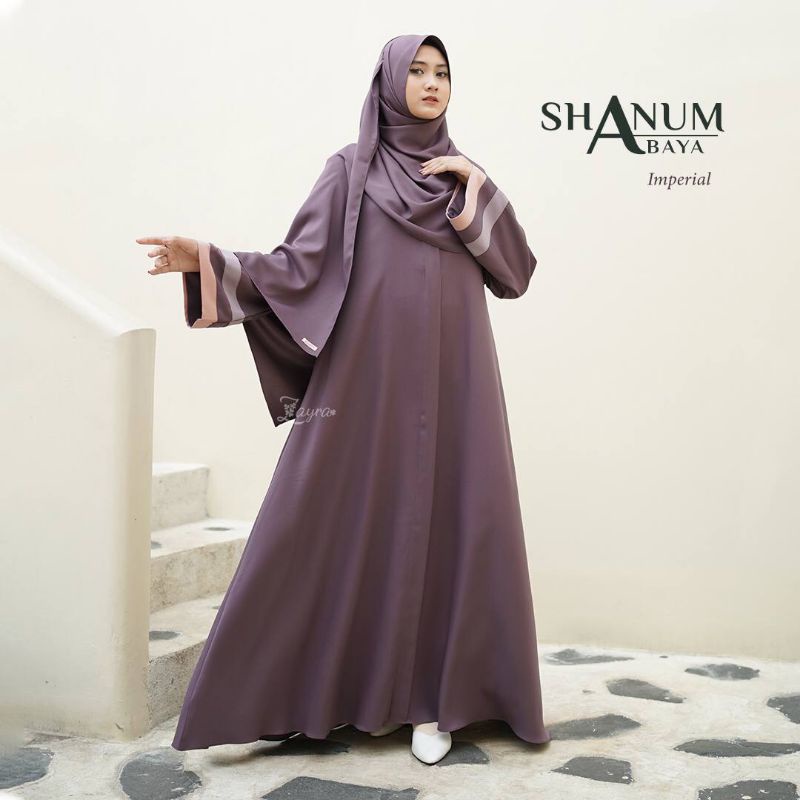 Jual ABAYA SHANUM by Zayrahijab READY STOCK (Chat terlebih dahulu ...