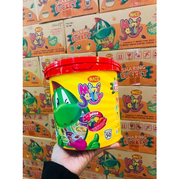 Jual Inaco Mini Jelly Bucket 50 Cup | Agar-agar Inaco Ember | Shopee ...