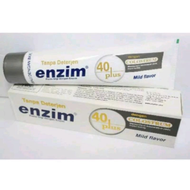 Jual Pasta gigi enzim 40 plus 124gr | Shopee Indonesia