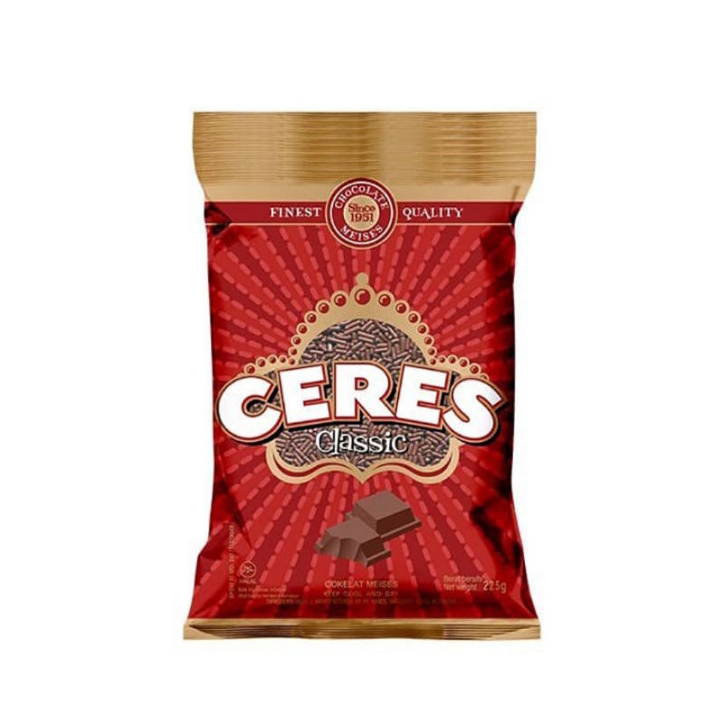 Jual CERES Hagelslag Classic festive milk meises meses coklat tabur ...