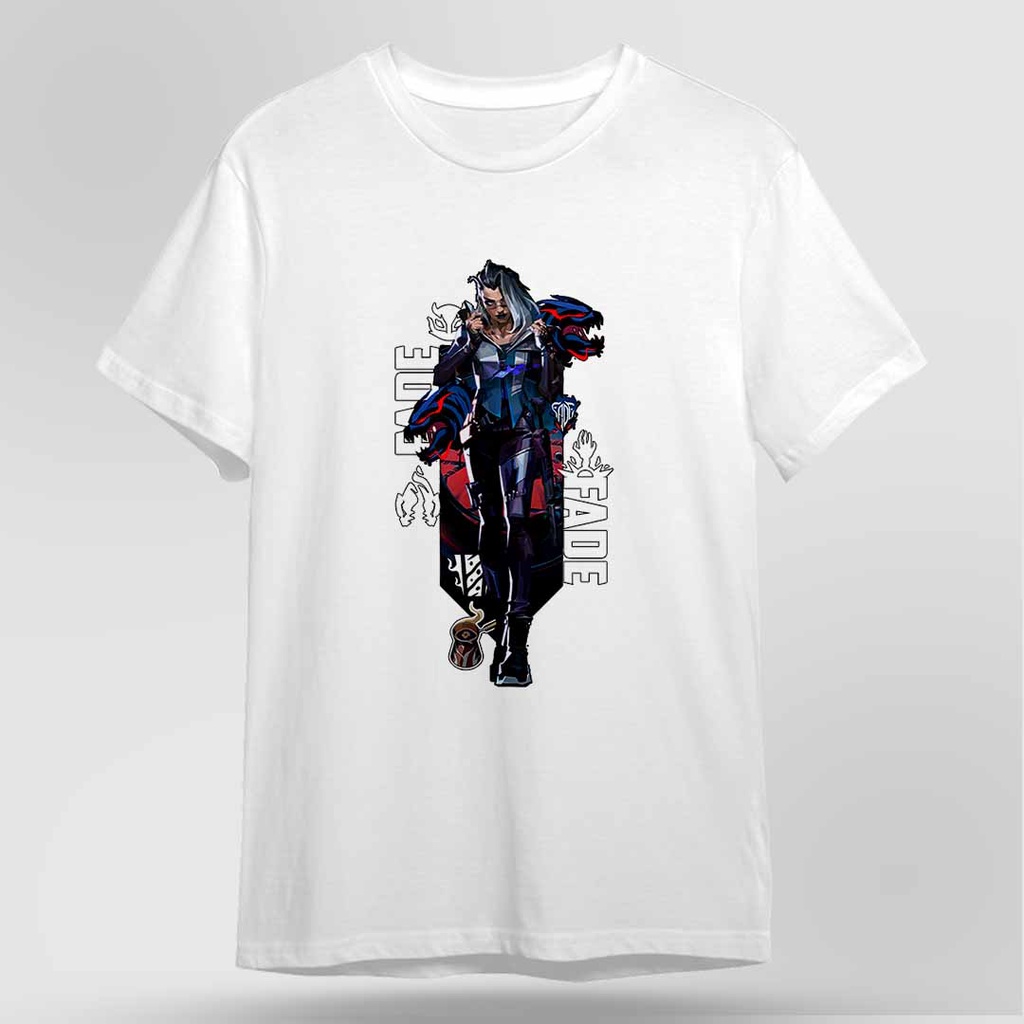 Jual Baju Kaos Print DTF Game Valorant FADE | Shopee Indonesia