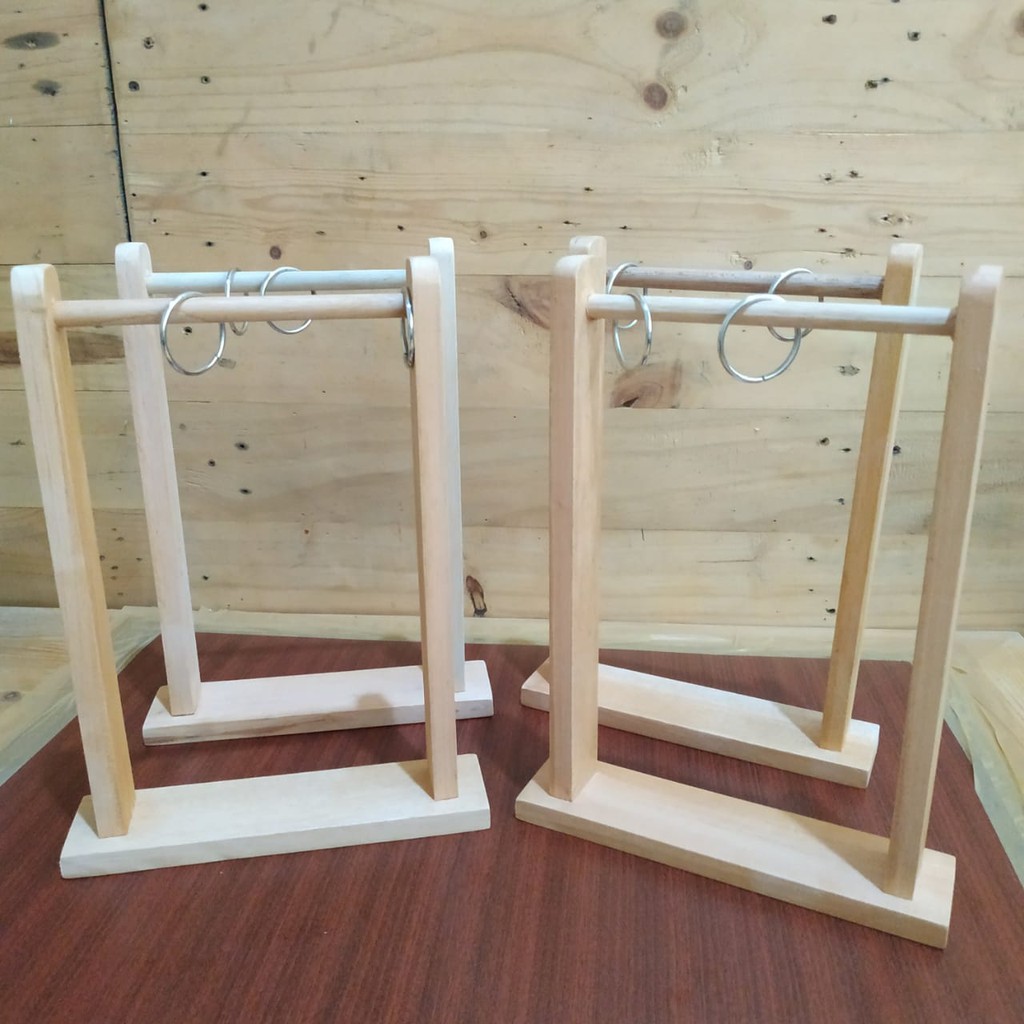 Jual Stand Menu Papan Penanda Menu Holder Menu Kayu | Shopee Indonesia