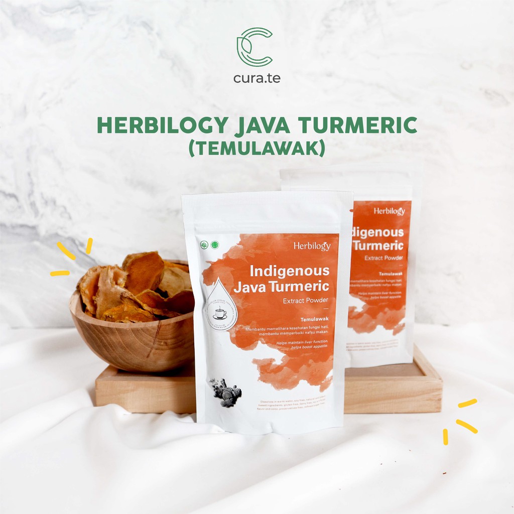 Jual Herbilogy Java Turmeric (Temulawak) Extract Powder 100g | Shopee ...