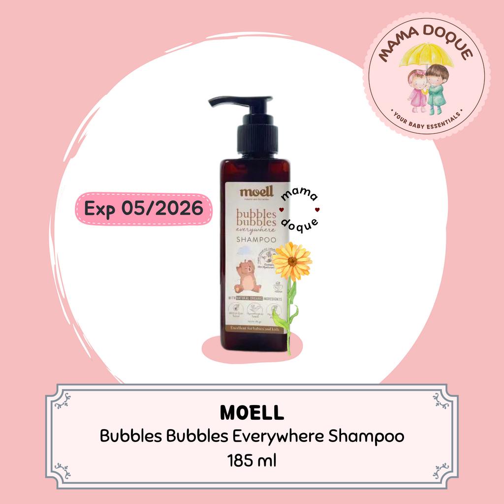 Jual Moell Bubbles Bubbles Everywhere Shampoo 185ml / Moell Shampoo ...