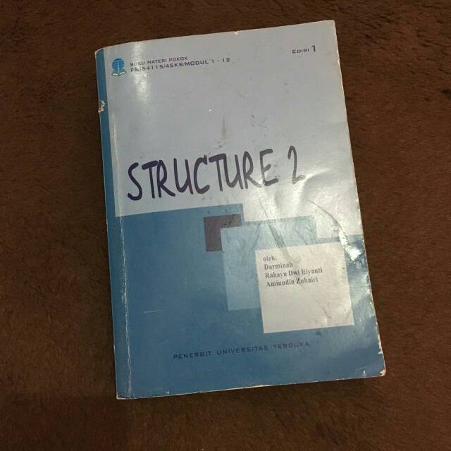Jual MODUL UNIVERSITAS TERBUKA UT STRUCTURE 2 PBIS4115 | Shopee Indonesia