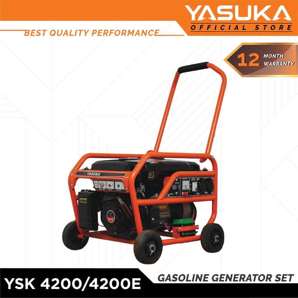Jual Gasoline Generator Set / Alat Pembangkit Listrik Yasuka YSK 4200 ...