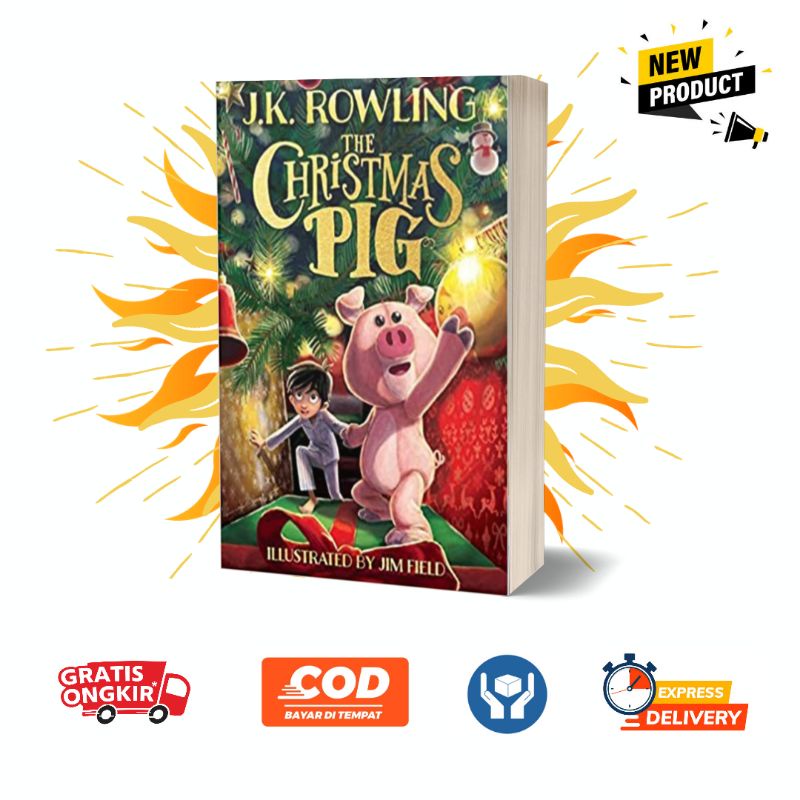 Jual Buku The Christmas Pig - J.K Rowling ( English ) | Shopee Indonesia