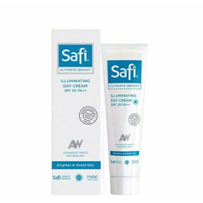 Jual Safi Ultimate Bright Illuminating Day Cream dengan SPF 20 PA++ ...