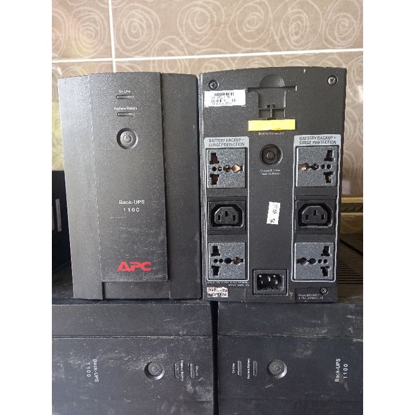 Jual INVERTER UPS BEKAS APC BACK-UPS 1100 ORIGINAL | Shopee Indonesia