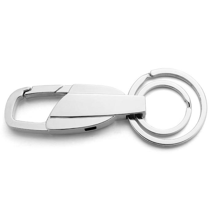 Jual taffware gantungan kunci baja stainless keychain karabiner motor ...
