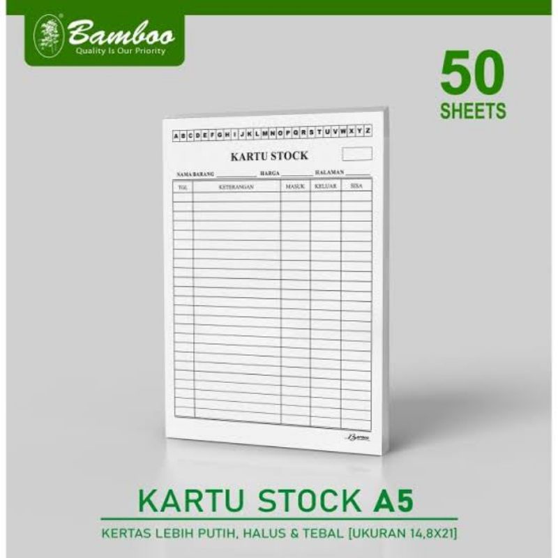 Jual Kartu Stok Terlengkap & Harga Terbaru Mei 2026 | Shopee Indonesia