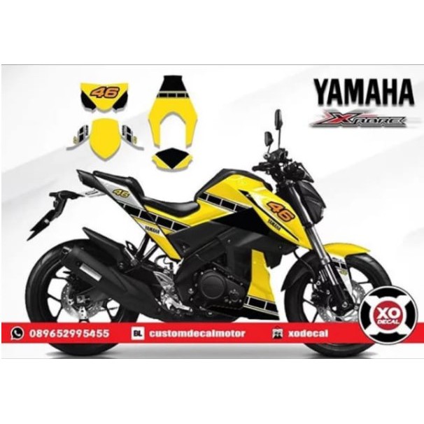 Jual DECAL STICKER YAMAHA XABRE CUSTOM DESIGN | Shopee Indonesia