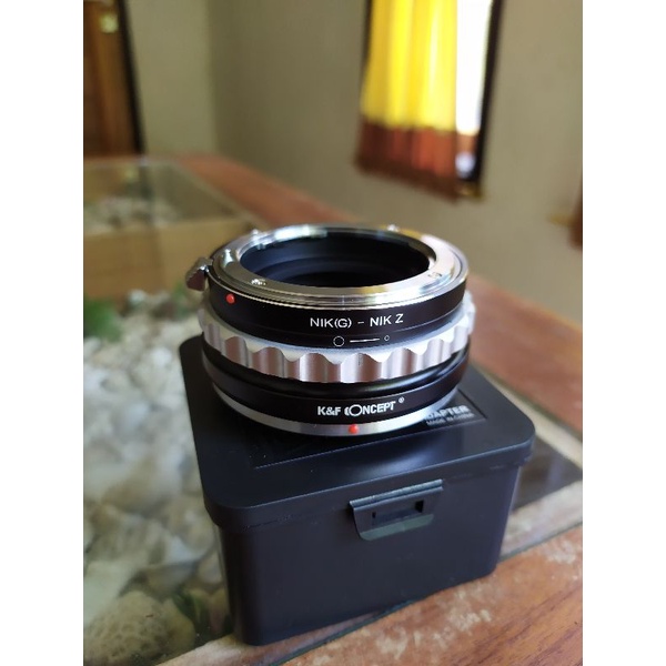 Jual K&F Concept MANUAL Lens Adapter Nikon F mount to Nikon Z mount ...