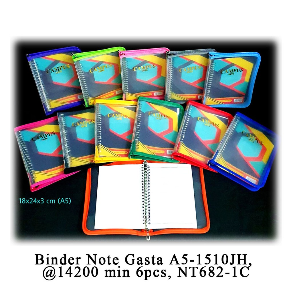 Jual MAP BINDER, MAP BINDER NOTE, MAP BINDER CAMPUS WARNA,BINDER NOTE ...