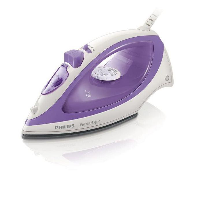 Jual Philips Setrika Uap / Steam Iron GC-1418 Feather Light | Shopee ...
