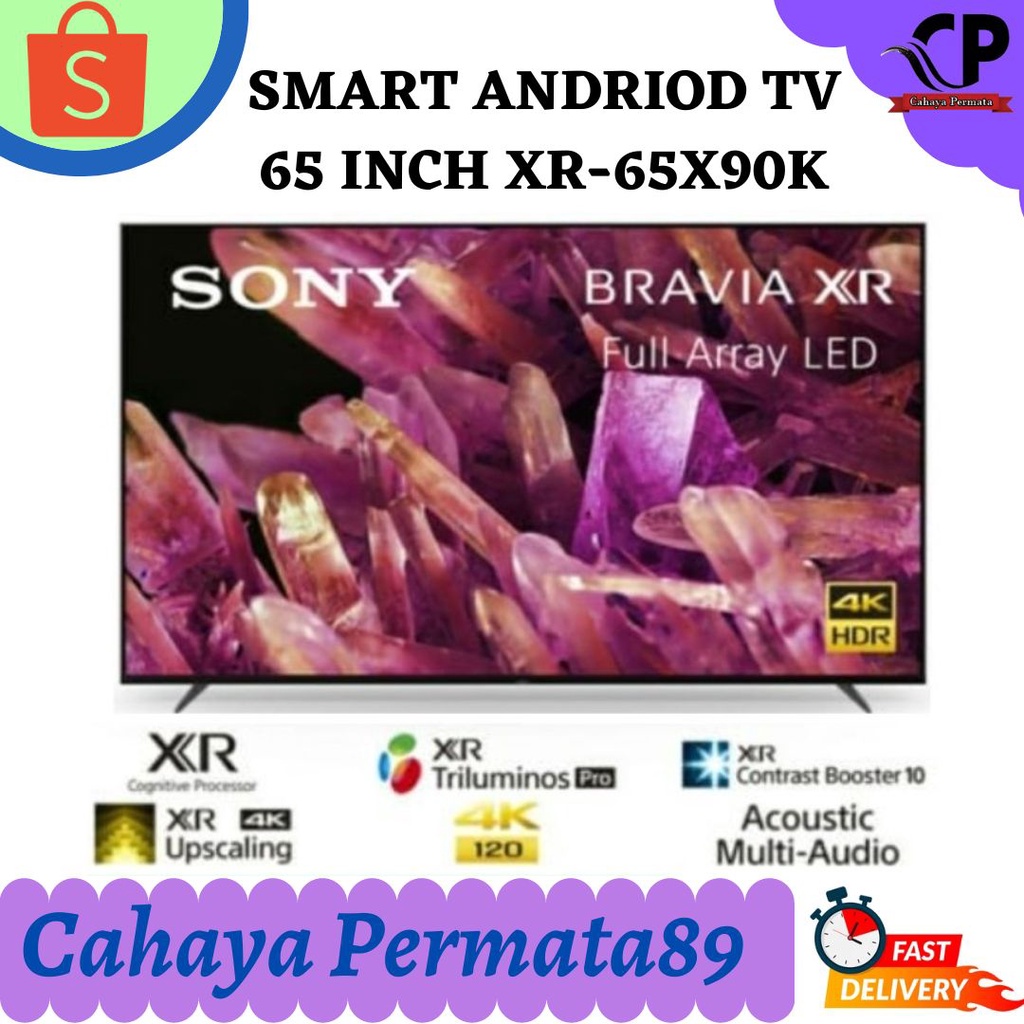 Jual SONY XR-65X90K 4K UHD SMART ANDROID LED TV 65 INCH XR 65X90K ...