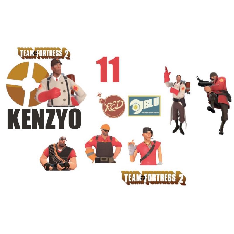 Jual Cake Topper Team Fortress 2 | Shopee Indonesia