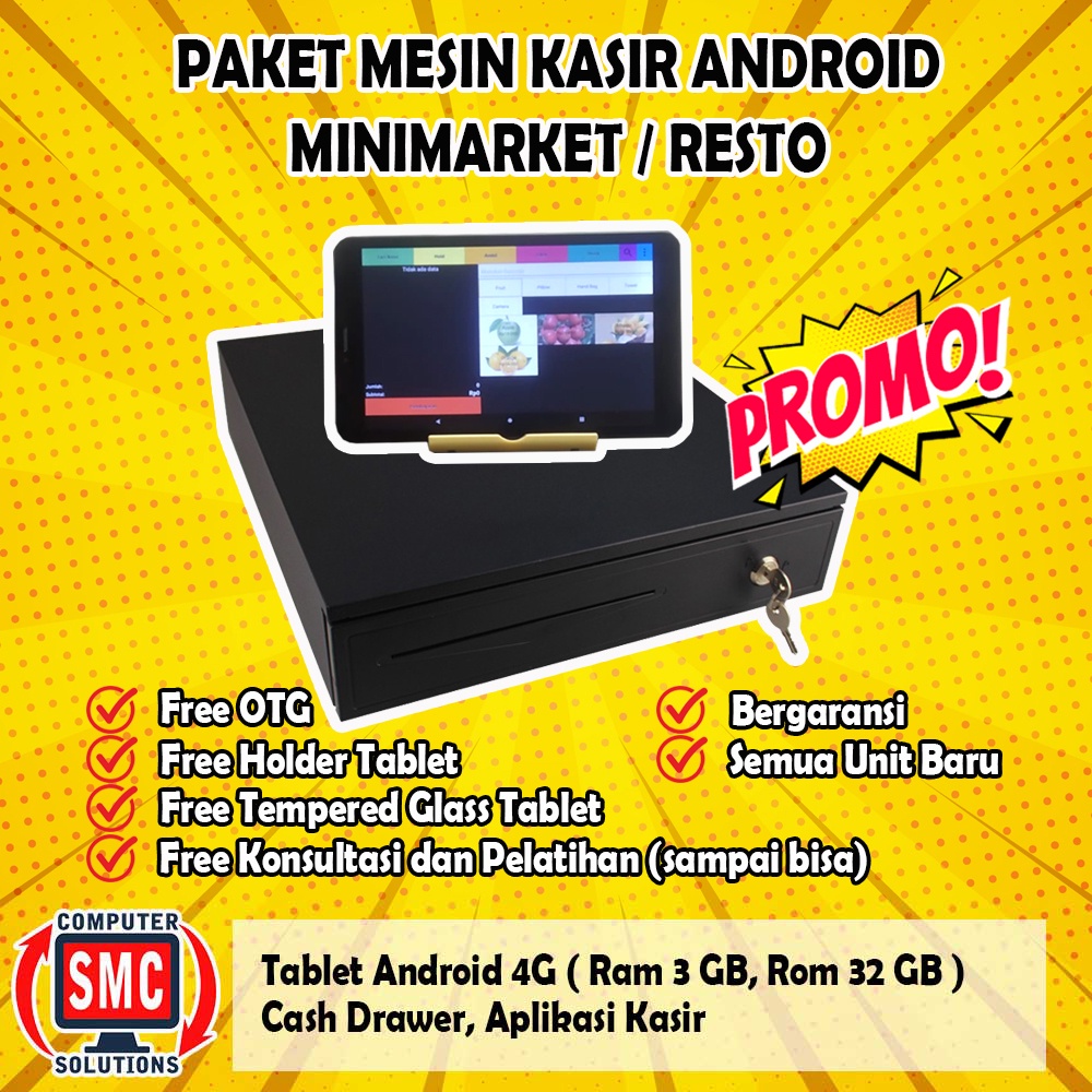 Jual Mesin Kasir Android Siap Pakai Terlaris untuk Semua Jenis Usaha | Shopee Indonesia