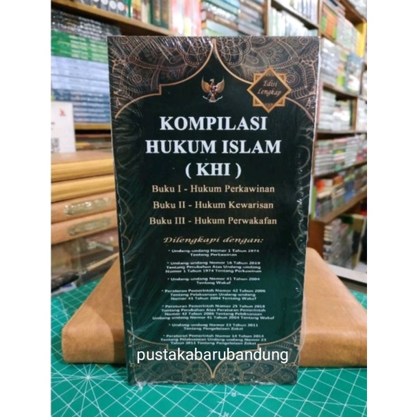 Jual [Original] Buku Kompilasi Hukum Islam KHI Hukum Perkawinan Kewarisan Perwakafan Lengkap ...