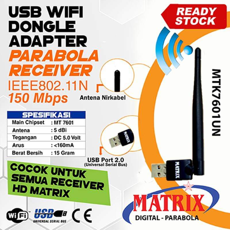 Jual USB Wi-Fi Dongle Matrix | Shopee Indonesia