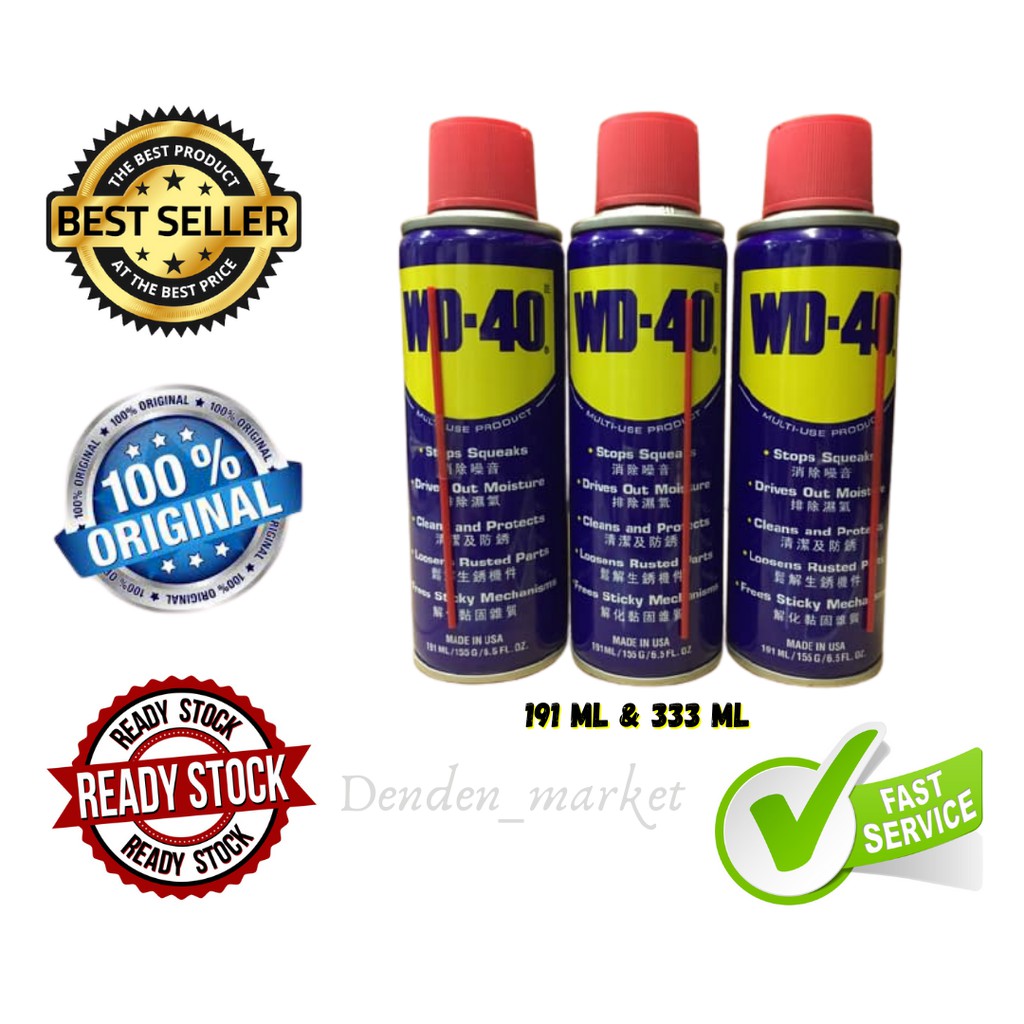 Jual WD40 191ml,333ml,412ml/WD 40 191ml,333ml,412ml/WD-40 pelumas anti karat WD 40 | Shopee ...