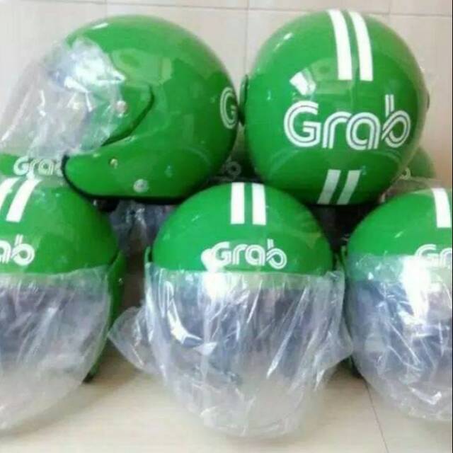 Jual Helm Standart Driver Online GRAB | Shopee Indonesia
