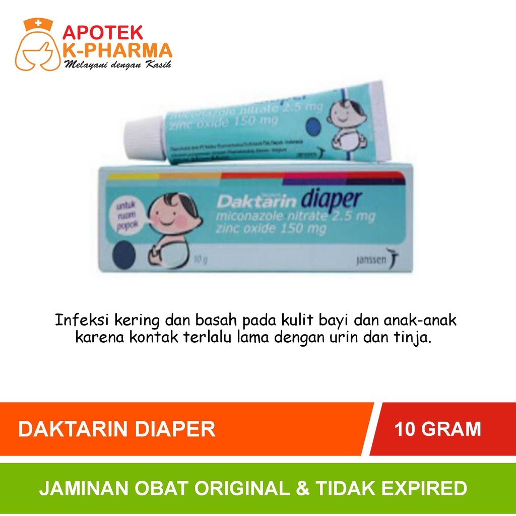 Jual Daktarin Diaper Isi 10gram Obat Original Taisho | Shopee Indonesia