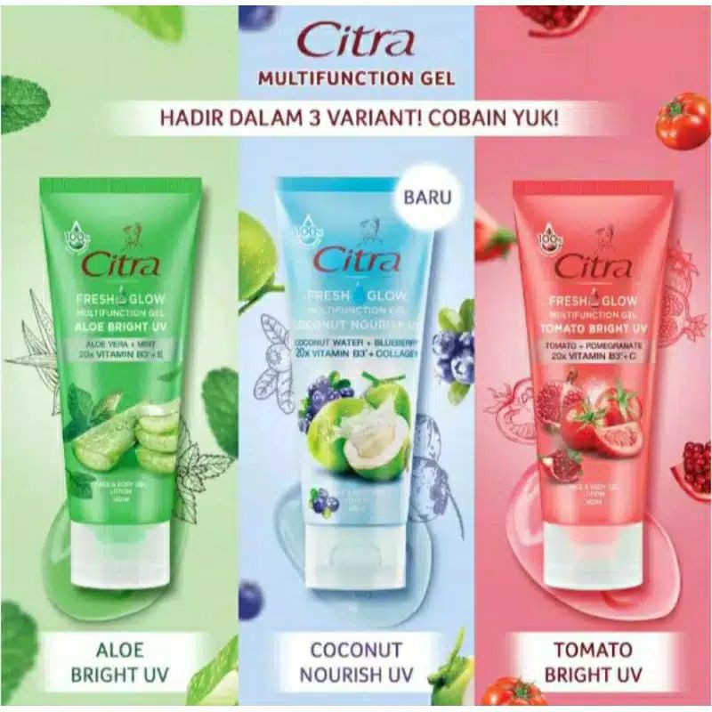 Jual Citra fresh glow multifunction gel | Shopee Indonesia