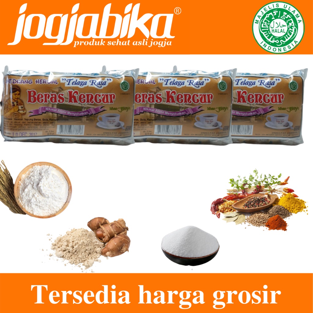 Jual Wedang Beras Kencur Bubuk Instan Siap Seduh Telaga Rasa 110 g Isi ...