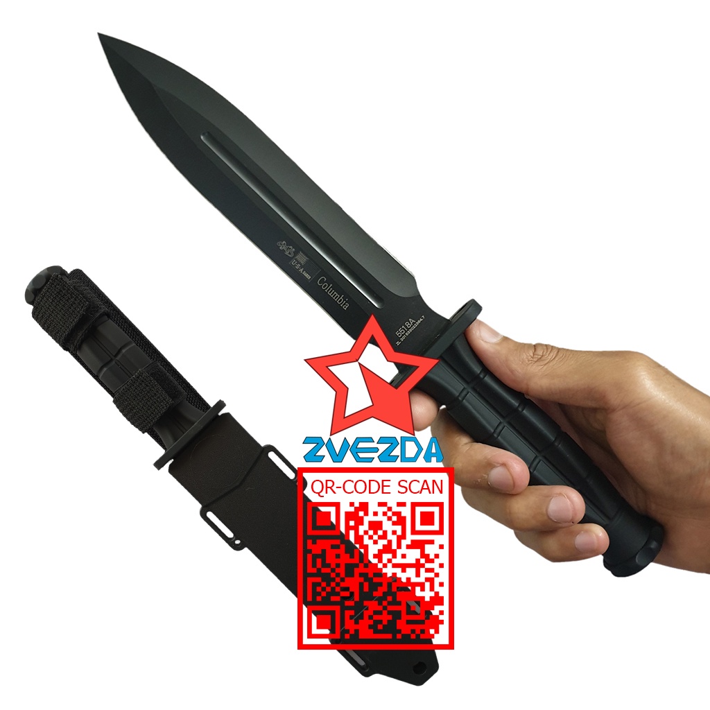 Jual Pisau Survival/ Pisau Taktis Militer/ Columbia Type Spear Point ...