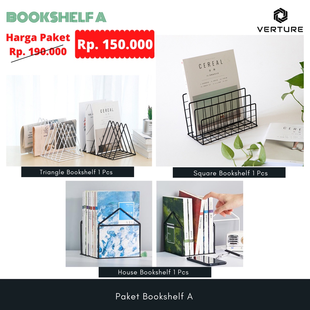 Jual Pembatas Buku Besi | Shopee Indonesia