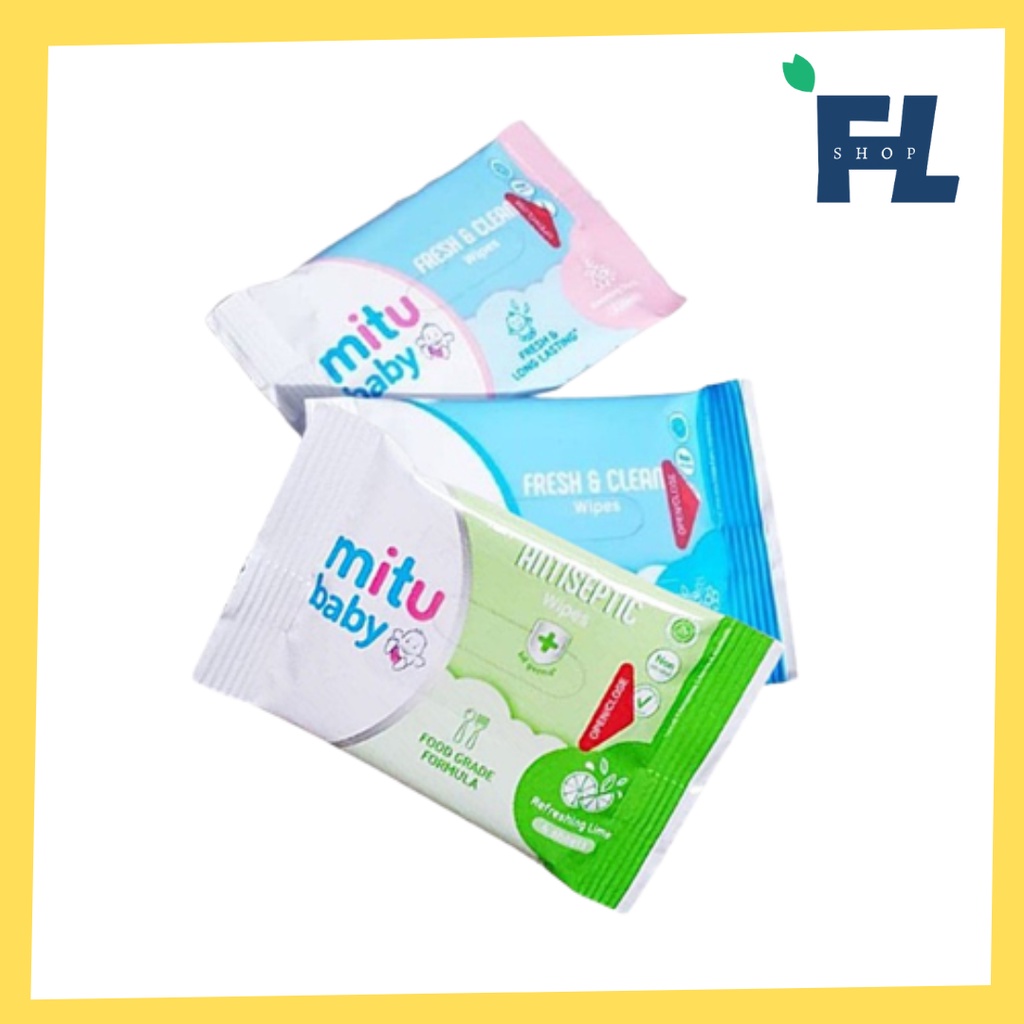 Jual Tissu Basah Mitu isi 4 Sheets | Shopee Indonesia