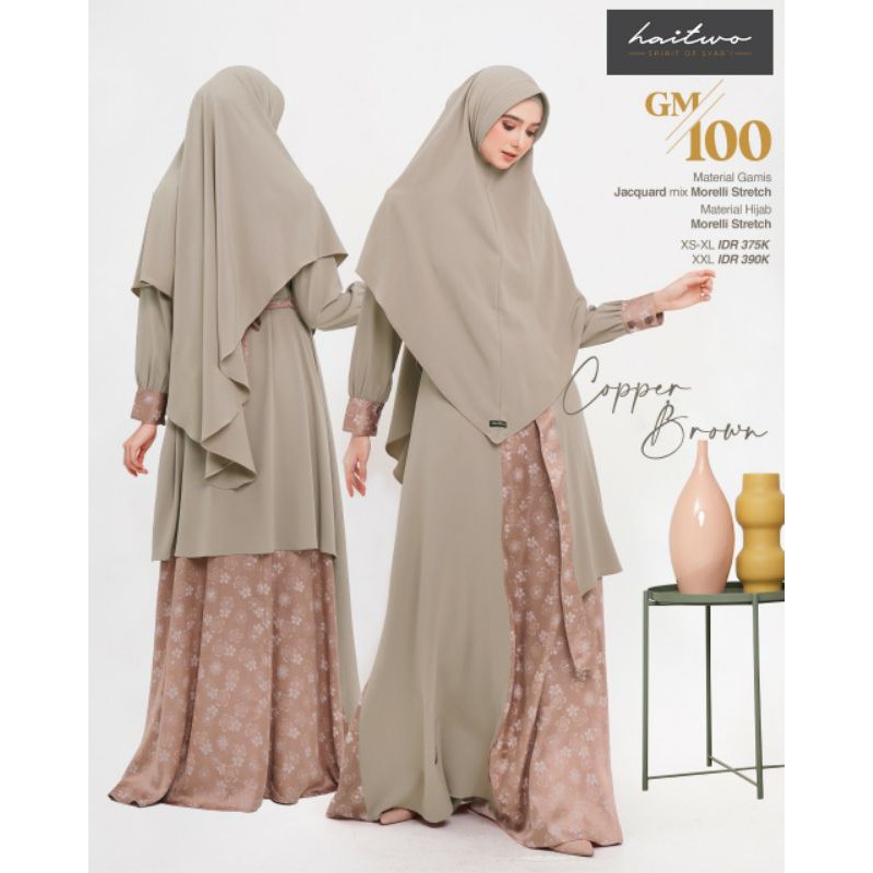 Jual GAMIS HAITWO 2021/GAMIS HAITWO GM 100 | Shopee Indonesia