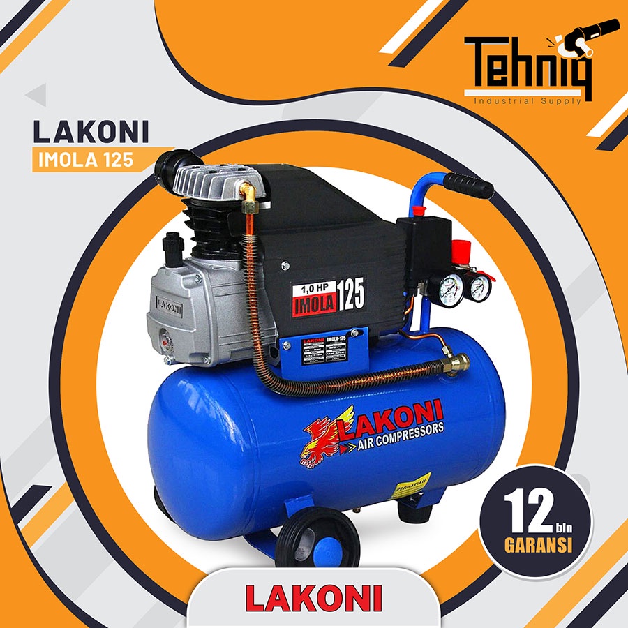 Jual Kompresor Angin Listrik LAKONI IMOLA 125 Direct Air Compressor ...