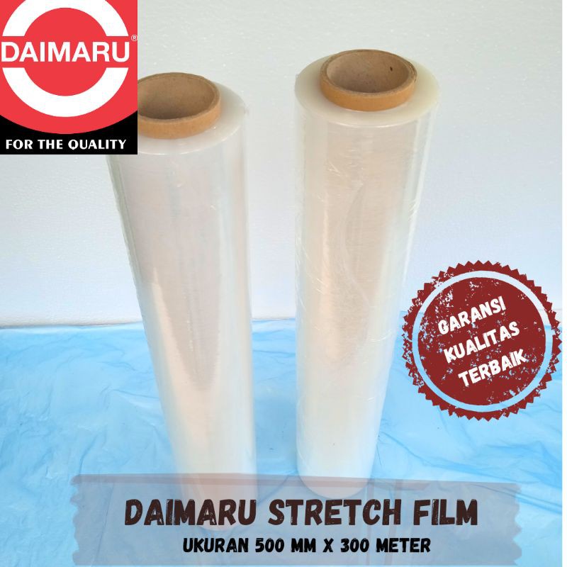 Jual daimaru plastik wraping strech film 50 cm x 300 meter | Shopee ...