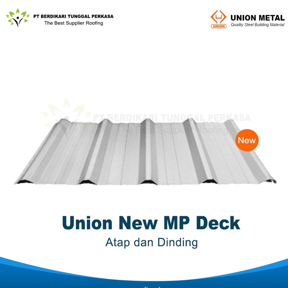 Jual Atap Union Metal New MP Deck / Atap Baja Ringan | Shopee Indonesia