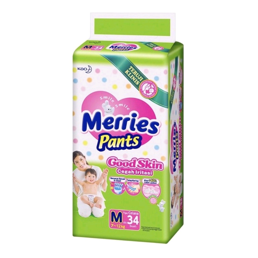 Jual MERRIES PANTS GOOD SKIN M34 / L30 / XL26 / MERRIES PANTS / POPOK ...