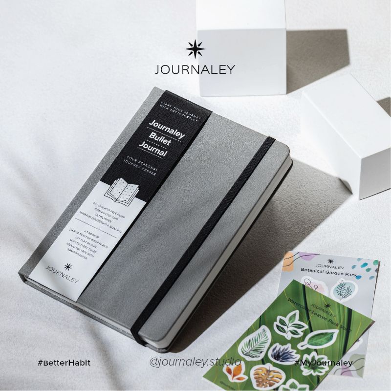 Jual Journaley Bullet Journal Notebook Planner Journaling Book A5 150 ...