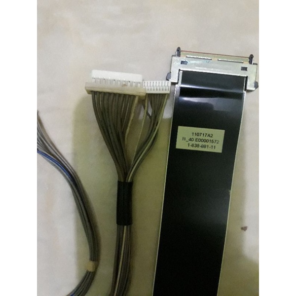 Jual KABEL FLAKSIBEL-LVDS KABEL SOKET SMART TV SONY KDL 40EX520 ...