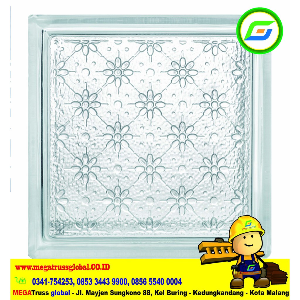 Jual Glass Block - Glassblock - Glassblok - Kaca Penerang Dinding ...