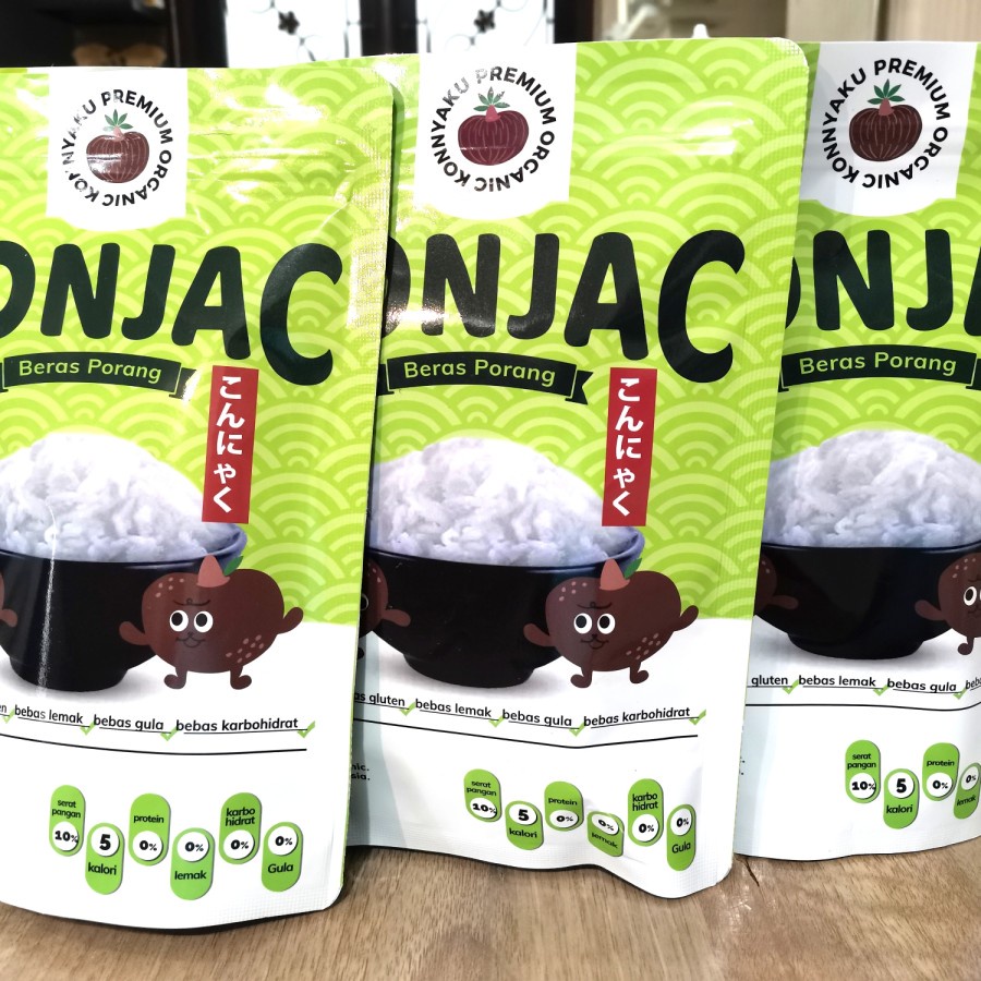 Jual Beras Porang Konjac Rice 200 g Beras Diet instant | Shopee Indonesia