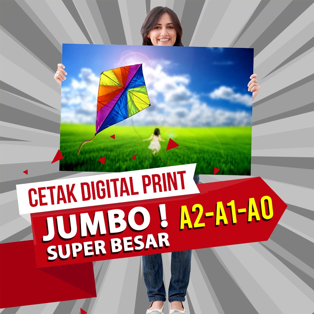 Jual CETAK PRINT JUMBO - SUPER BESAR A2 A1 A0 : Poster, Peta, Diagram ...