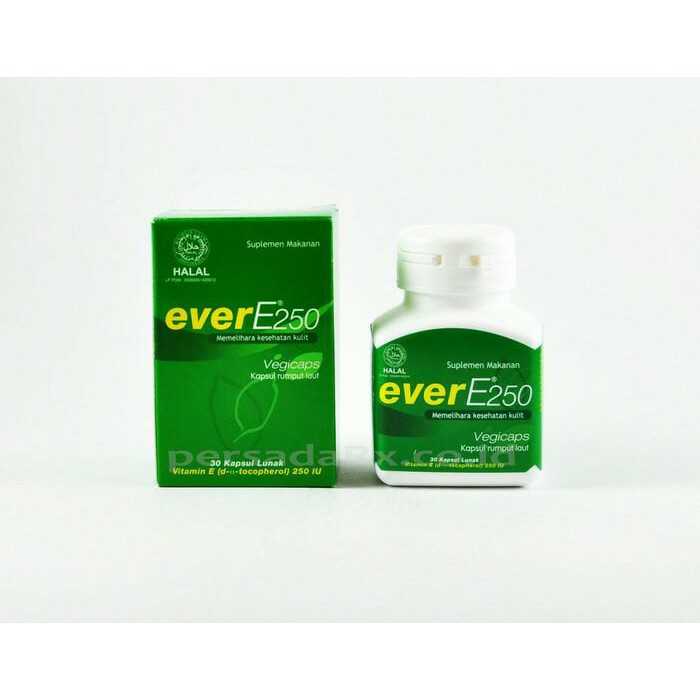Jual Ever E 250 IU 30s - EVERE250, EVERE Vitamin E, Suplemen Kulit ...