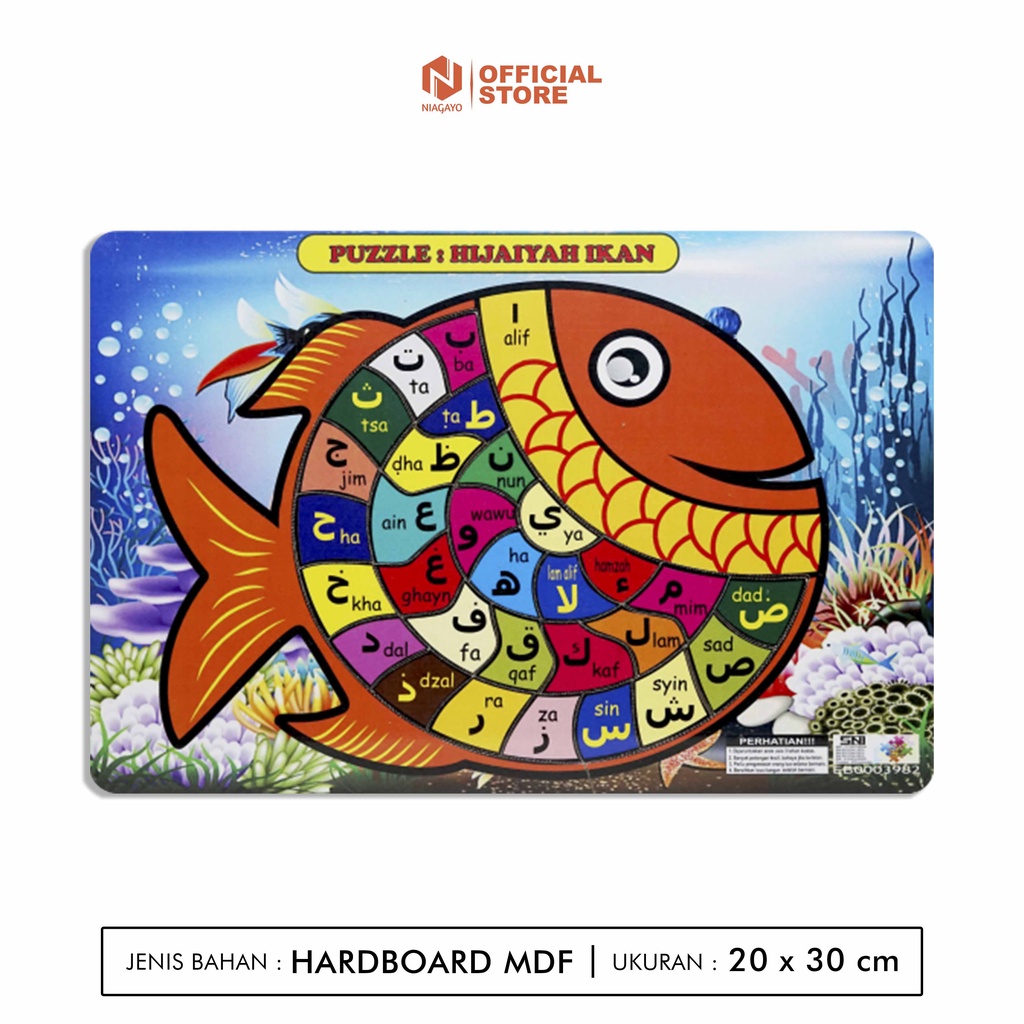 Jual Puzzle Edukasi Anak / Puzzle Kayu / Mainan Edukasi Anak Belajar ...