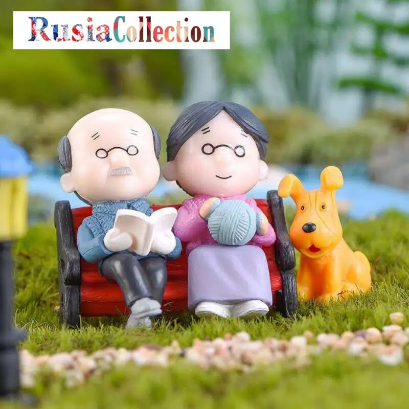 Jual MINIATUR COUPLE NATAL WEDDING MERRY CHRISTMAS MINIATUR PASANGAN ...