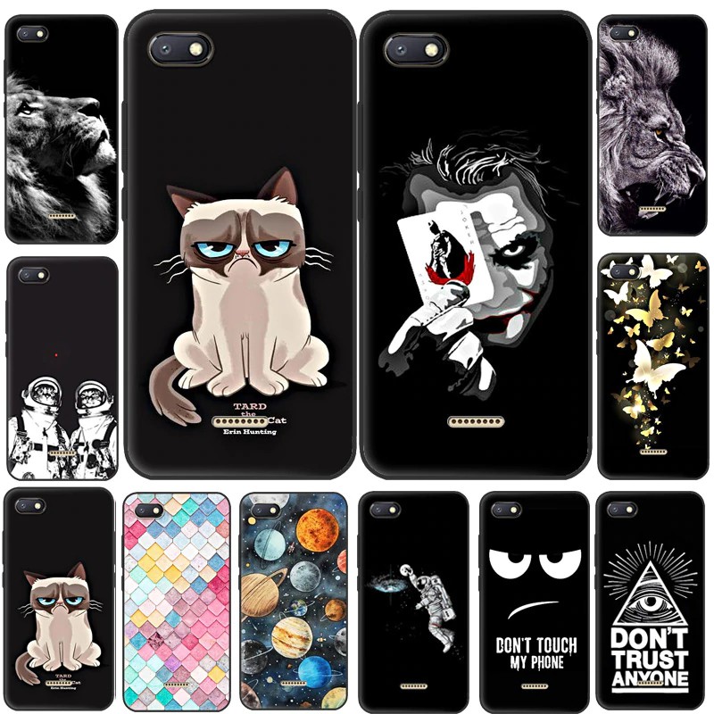 Jual Terlaris For Coque Xiaomi Redmi 6A Case 5.45 inch Cover Black ...