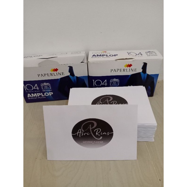 Jual Sablon Nama Amplop Tanggung Ada Perekat | Shopee Indonesia