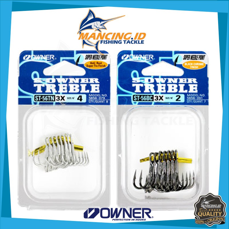 Jual Owner ST-56 BC & ST-56 TN Hook Pancing Kail Made in Japan | Shopee Indonesia