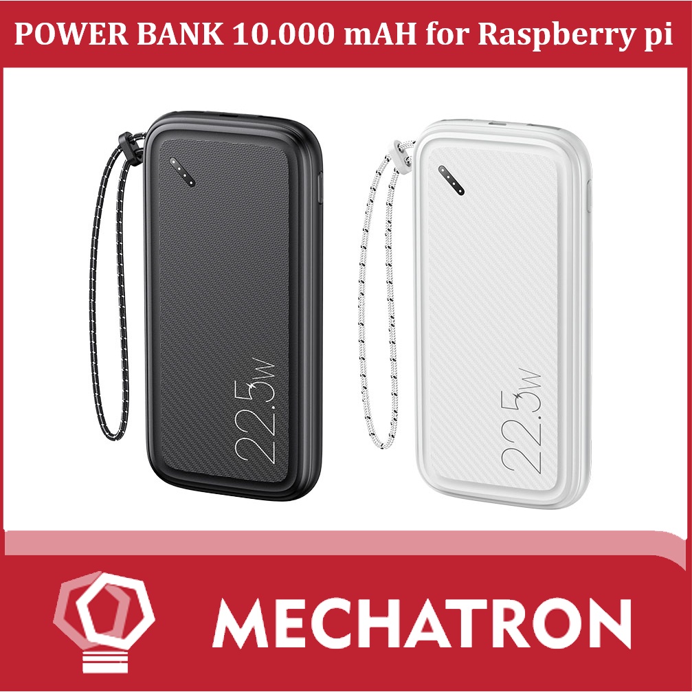 Jual Power Bank Raspberry Pi Powerbank 3A 10000mAH Quick Charge 3.0 ...